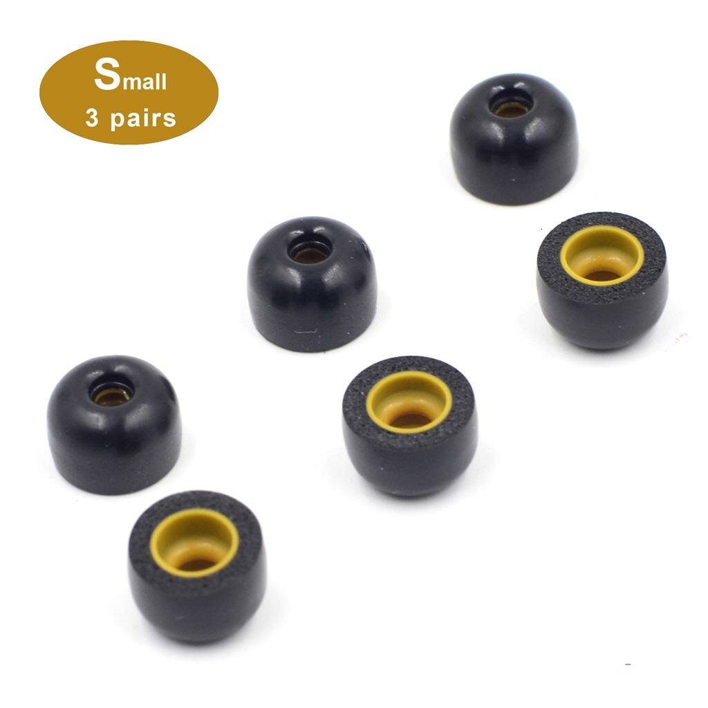 1 комплект из 6 комплектов, подходящих для беспроводной гарнитуры Jabra Elite65t, губка памяти-маленькая