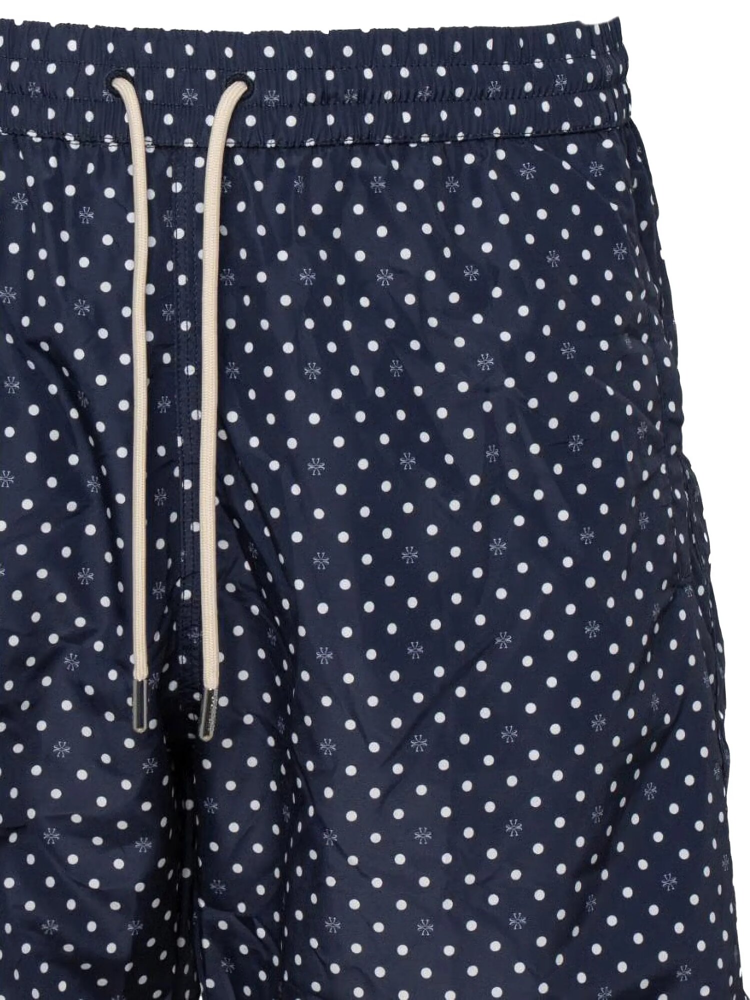 Шорты для плавания Jacob Cohen Polka-dot drawstring swim shorts, размер L, blue — фото 1