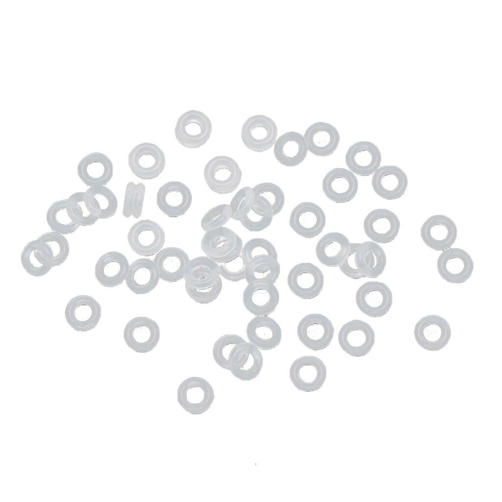 Резиновые прокладки-стопоры для бижутерии, 4mm