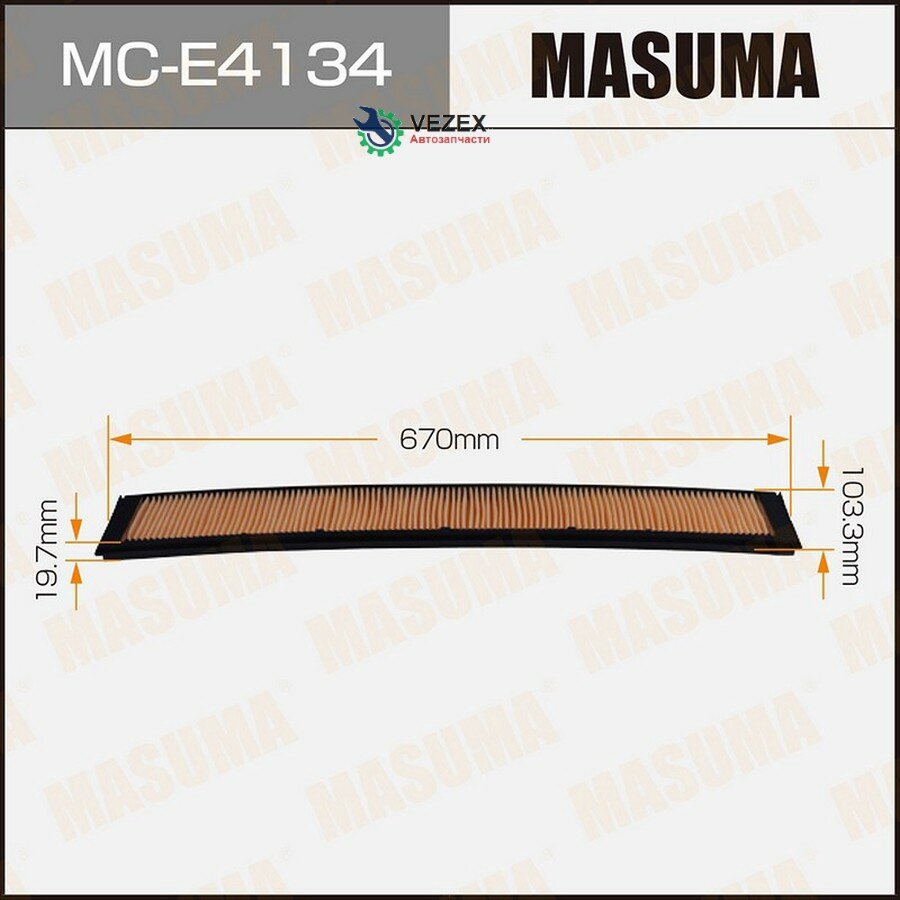 MASUMA MC-E4134 фильтр салона!\ BMW 3 E46/X3 all 98>