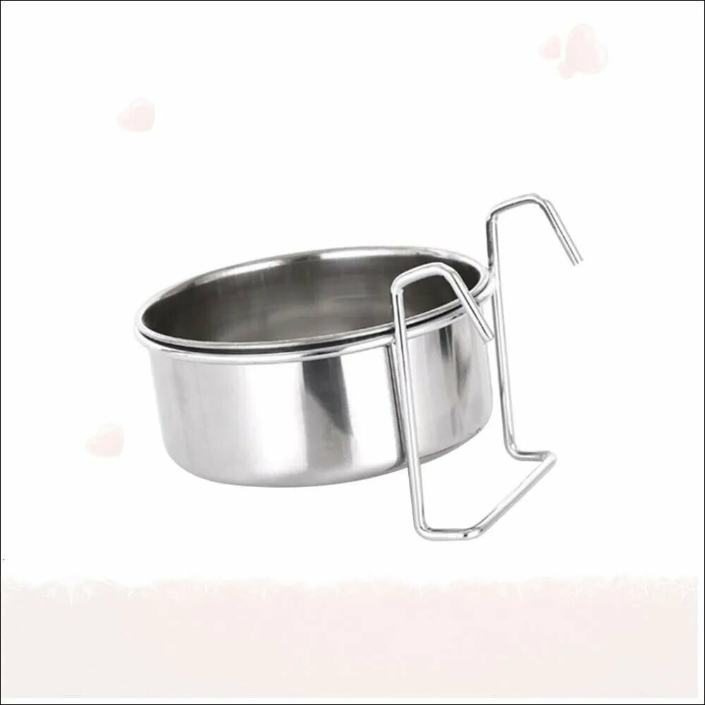 Подвесная миска для корма и воды, 10x4,5 см, для собак и кошек