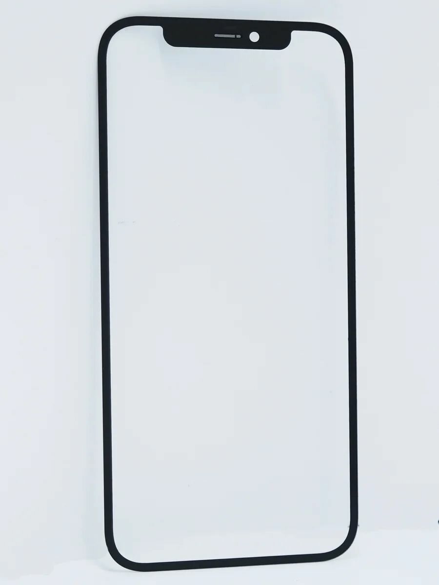 Стекло для переклейки для iPhone 12/12 Pro с OCA пленкой черный
