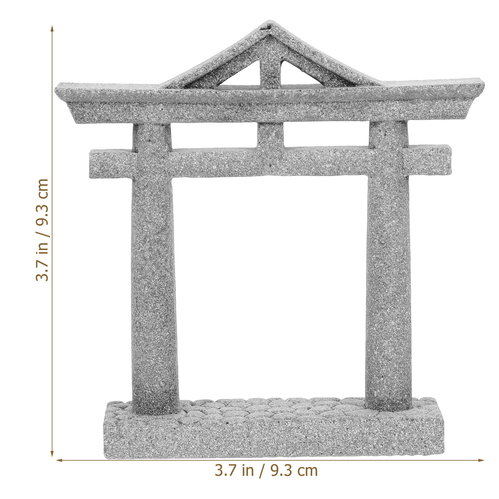 Японские Ворота Тории Для Аквариума Украшение Микроландшафт Серый 9 3X9 3X2 1Cm