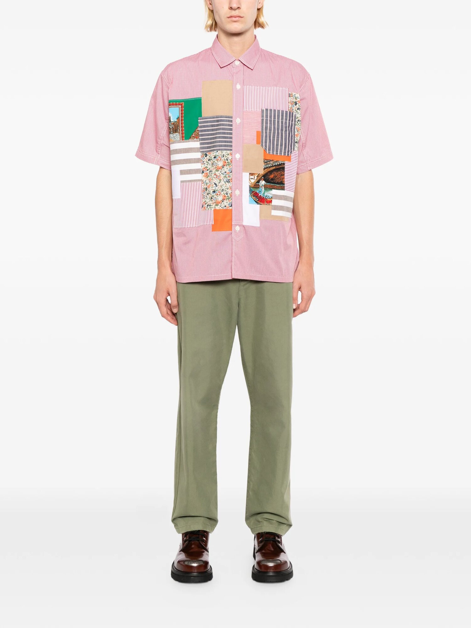 Рубашка Junya Watanabe, размер S, red — фото 1