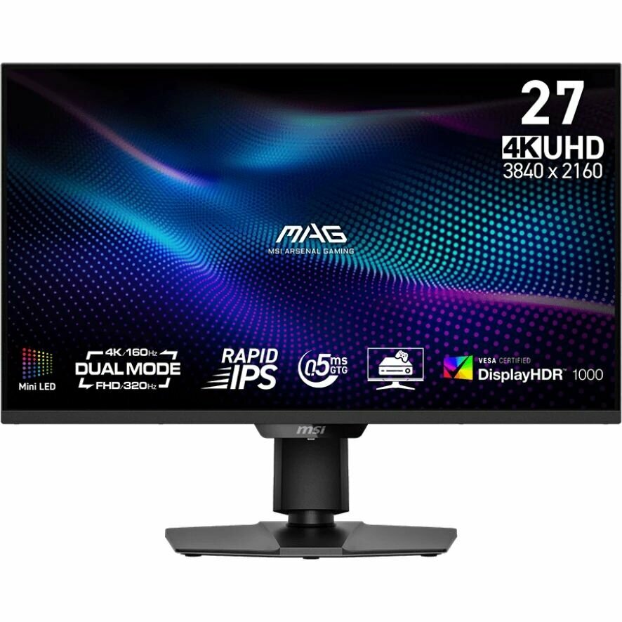 MSI 27 Монитор 9S6-3CF09H-029 IPS, 3840x2160, 160 Гц