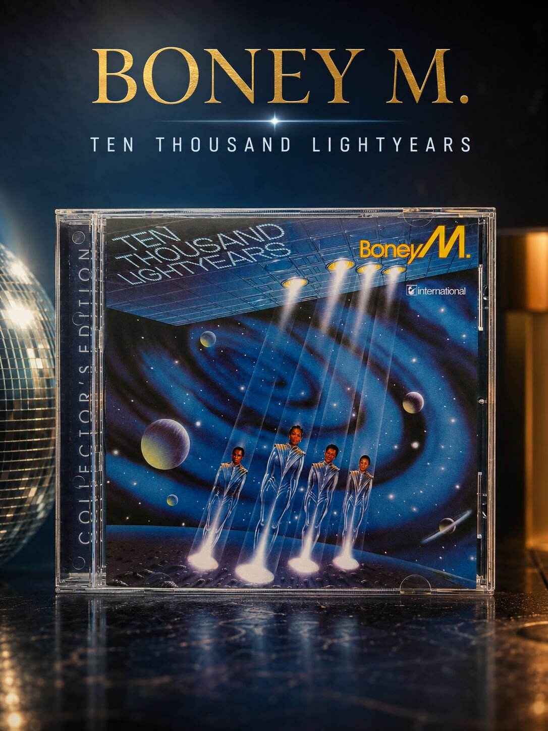 Boney M. Ten Thousand Lightyears CD диск