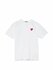 Футболка Comme des Garcons PLAY, размер M, белый,