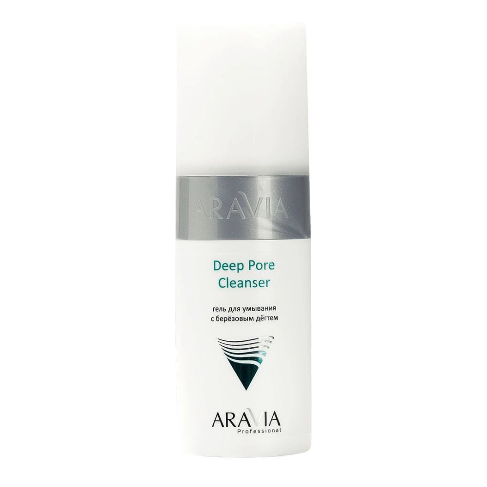 Aravia Гель для умывания с березовым дегтем Professional Deep Pore Cleanser 150мл