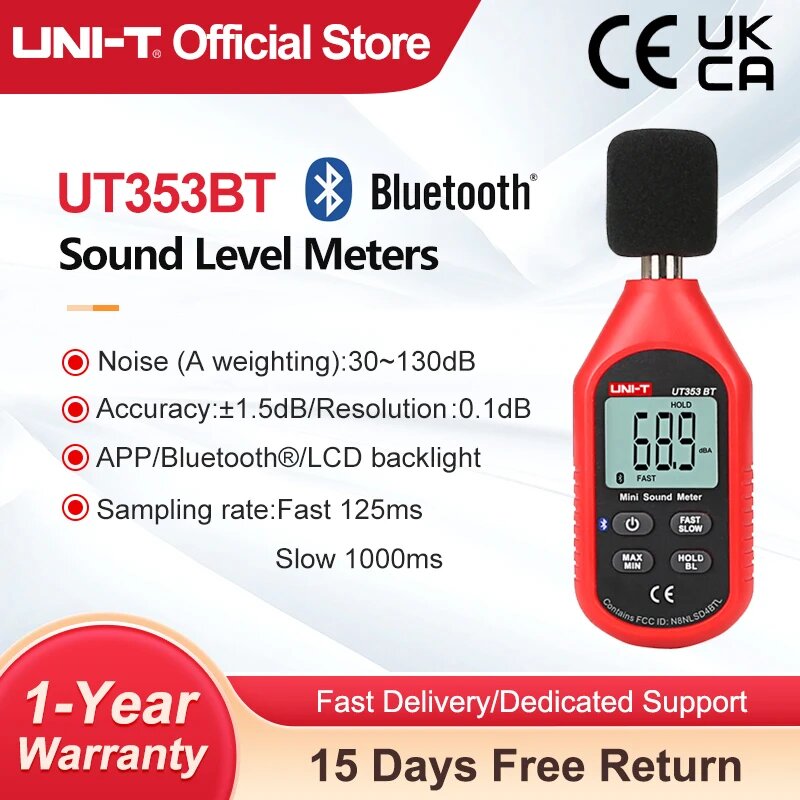 UNI-T UT353BT Шумомер Bluetooth
