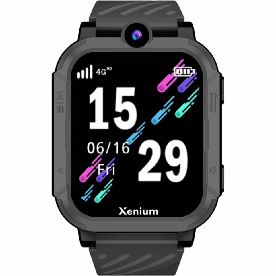 Смарт-часы Xenium W600 1.83 AMOLED т. серый, 2485348