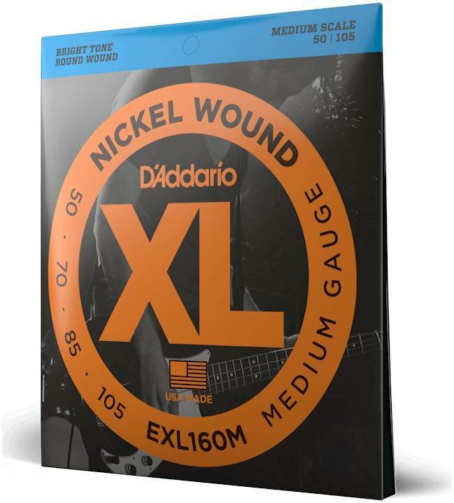 D'ADDARIO EXL160 M Струны для бас-гитары