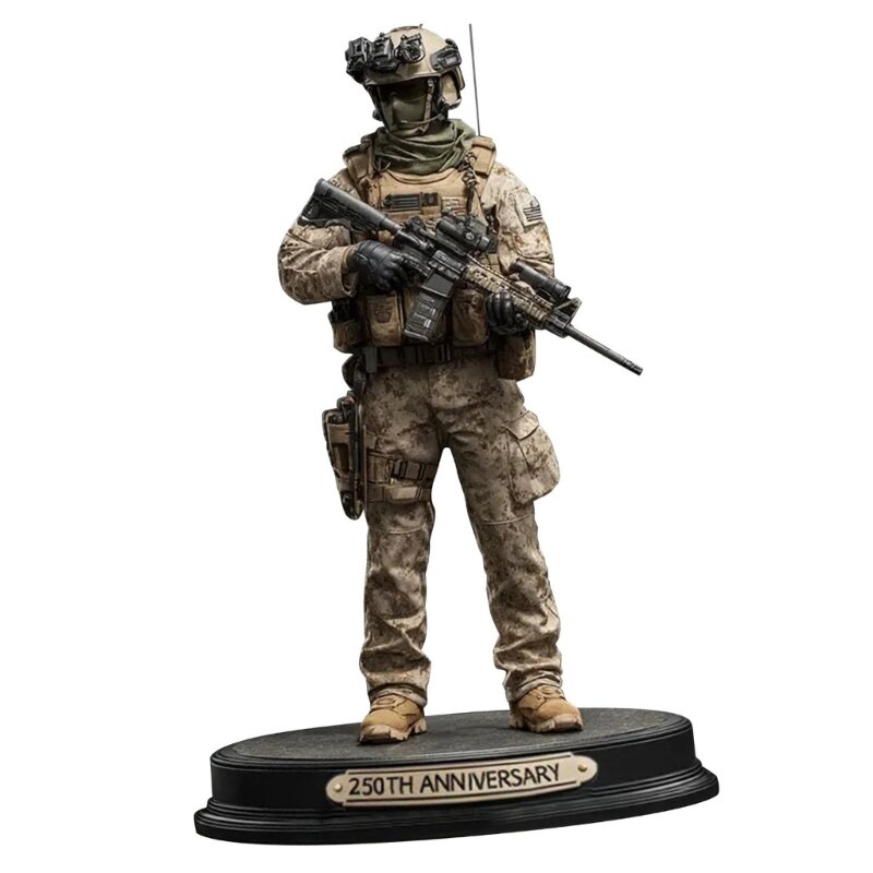Party Favor Patriotic Soldier American 250th Anniversary Acrylic Desktop Statue