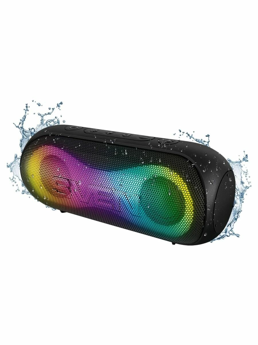 Колонка портативная SVEN PS-165 black,16Вт, USB, Bluetooth, питание от USB/аккумулятора