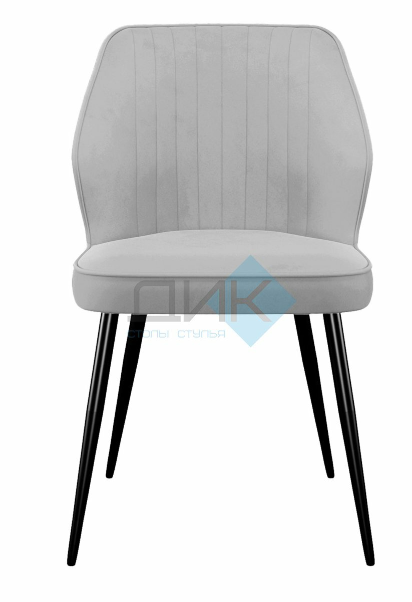 Стул DikLine 222 B22 GREY, ножки черные