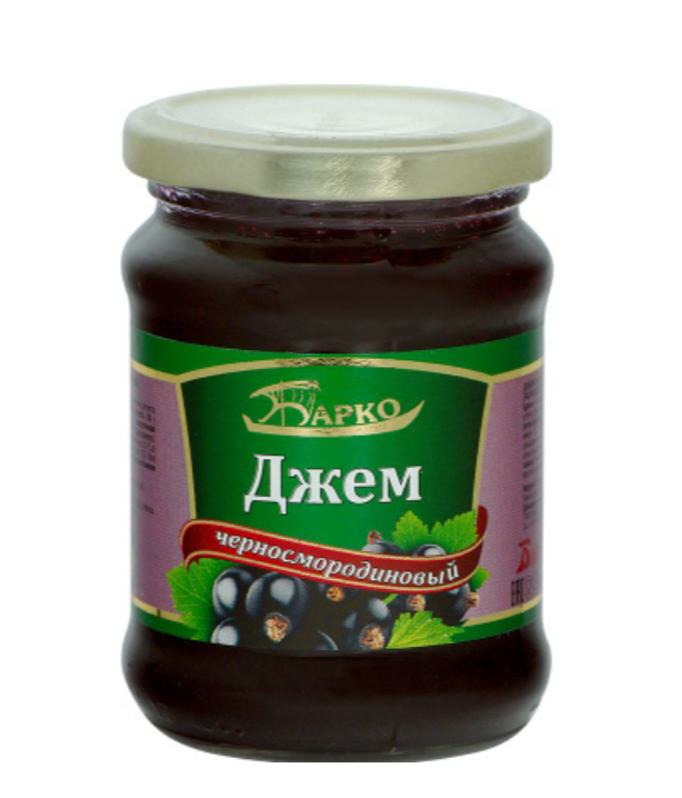 Джем черносмородиновый Барко, 320 гр