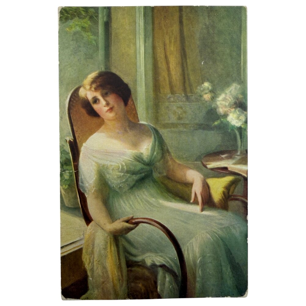 Почтовая открытка "Фюарез - Солнечный луч" 1900-1910 гг. Франция