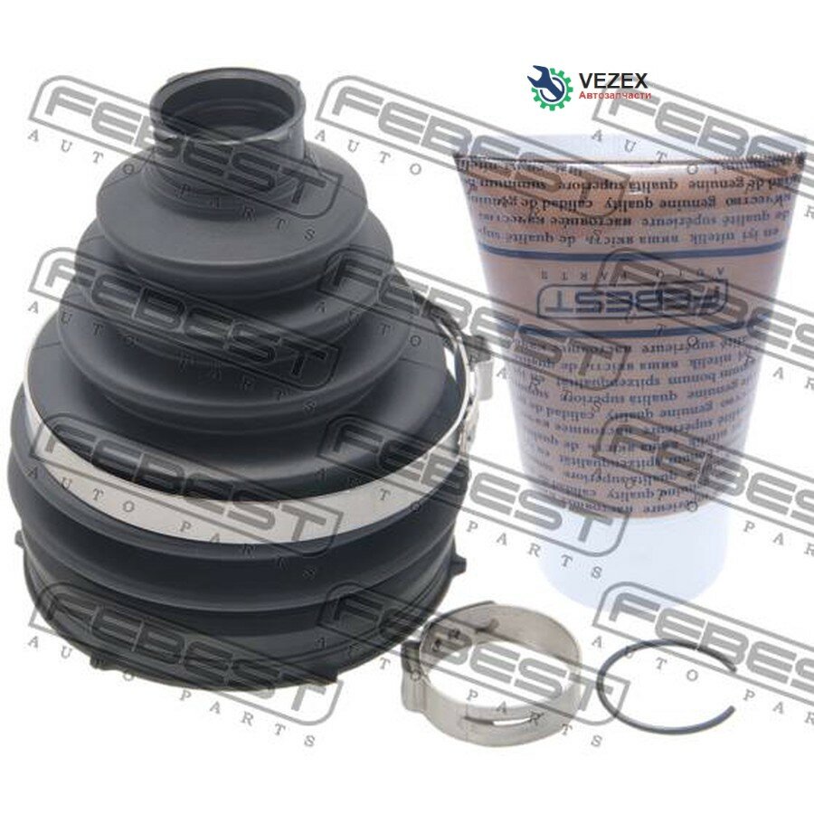 FEBEST 0417P-NA4 Пыльник шруса внешнего (комплект) PVC