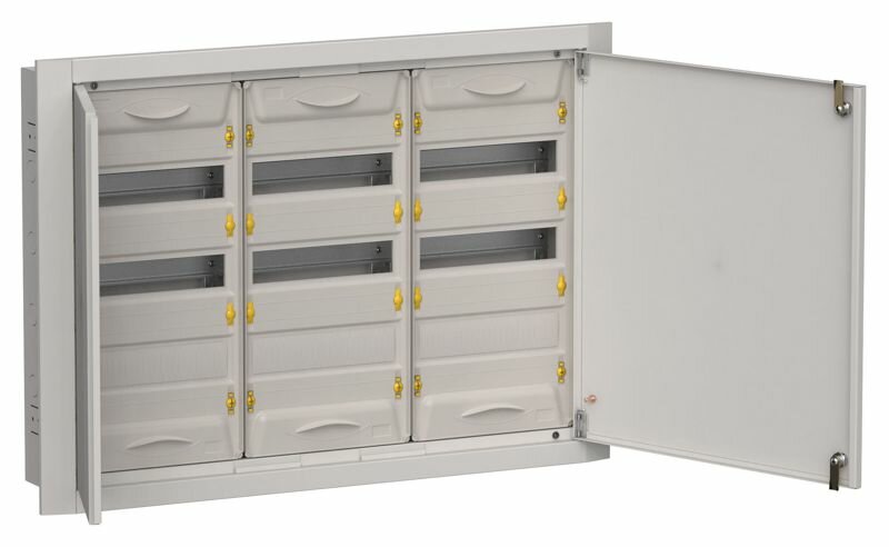Корпус ЩРв-108 (3х36) TITAN 5 630х885х130 IP31 сер. метал. IEK TI5-50-V-3X036-31-7035