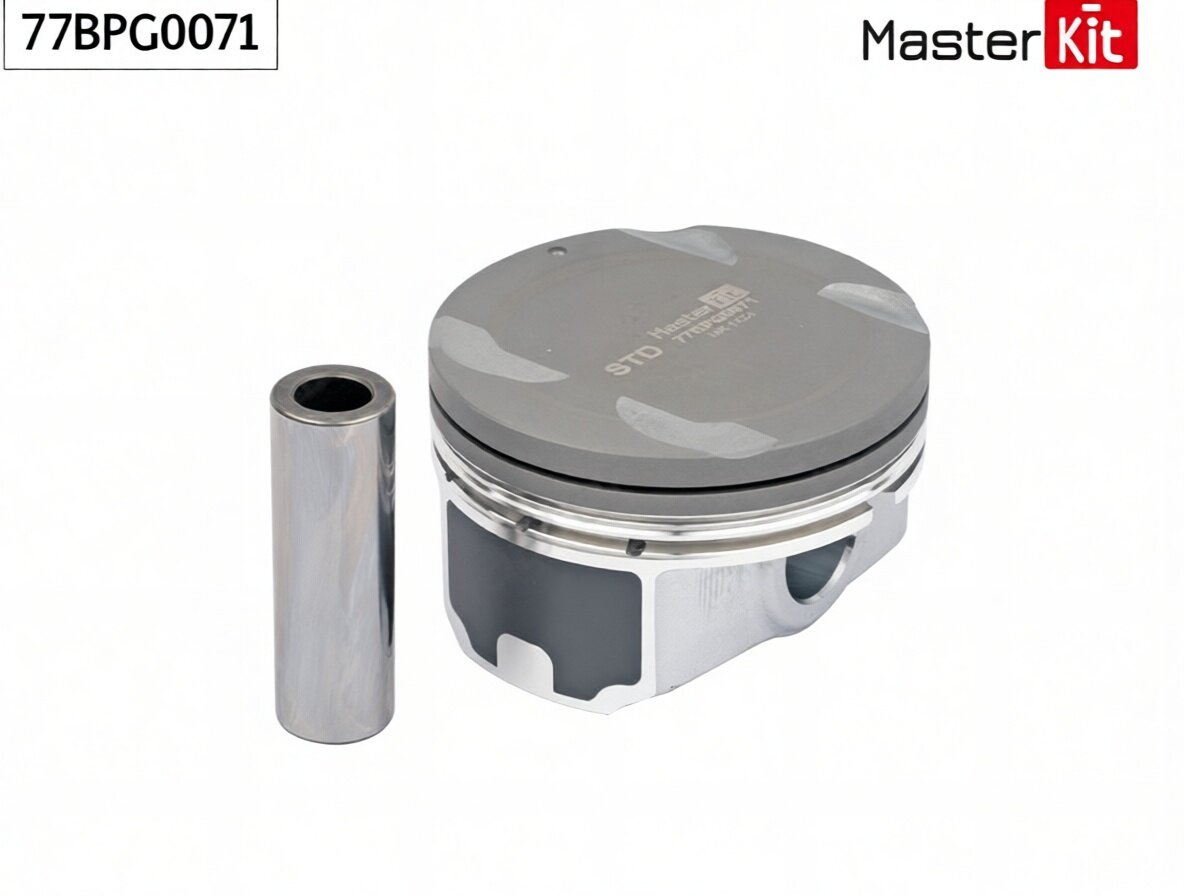 Поршень с пальцем (без колец) (1шт) (STD) HYUNDAI/KIA G4FG 77BPG0071 MasterKit арт. 77BPG0071