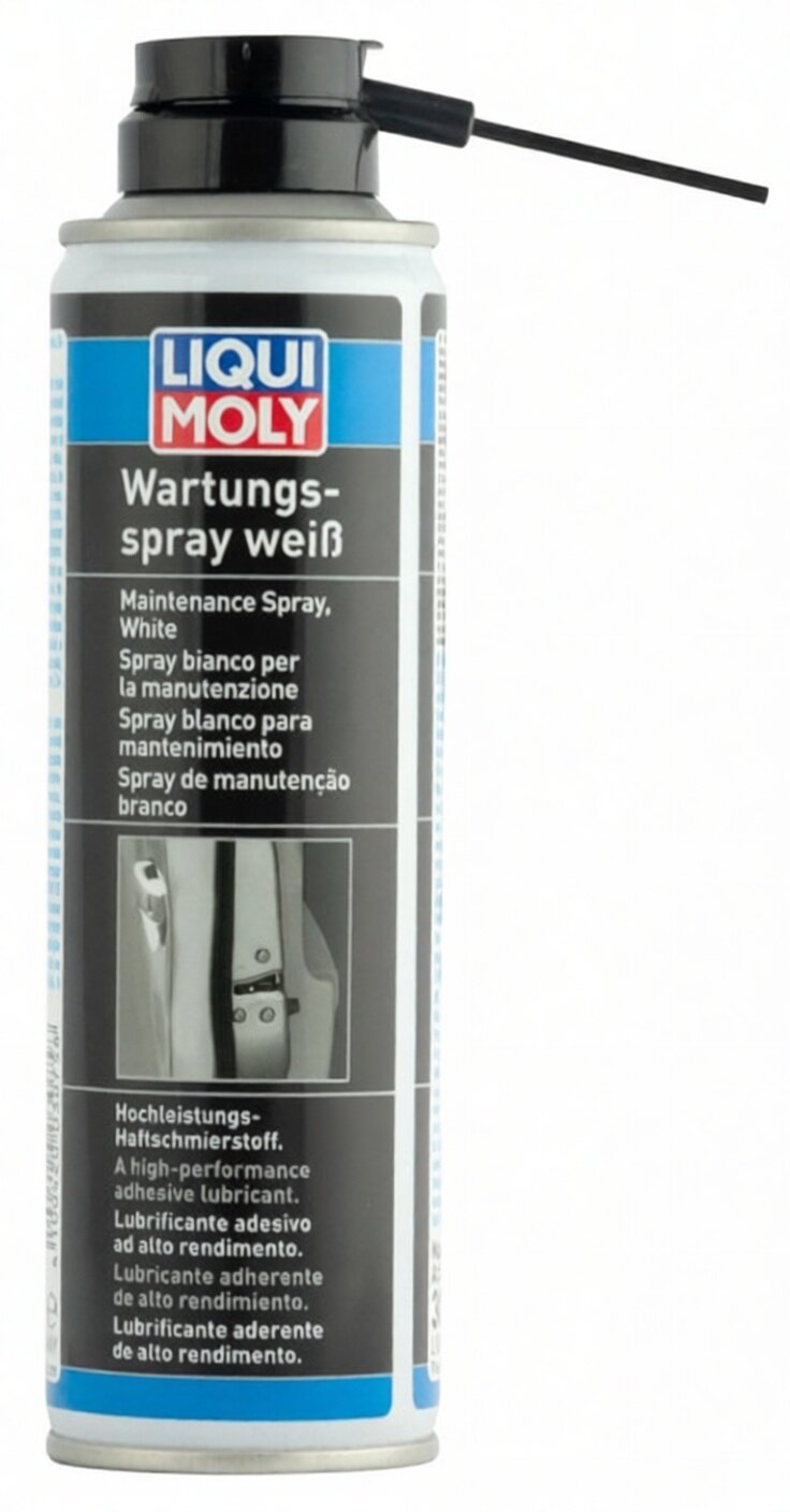 Грязеотталкивающая белая смазка Wartungs-Spray weiss 0.25л (3953) 3075 LIQUI MOLY арт. 3075