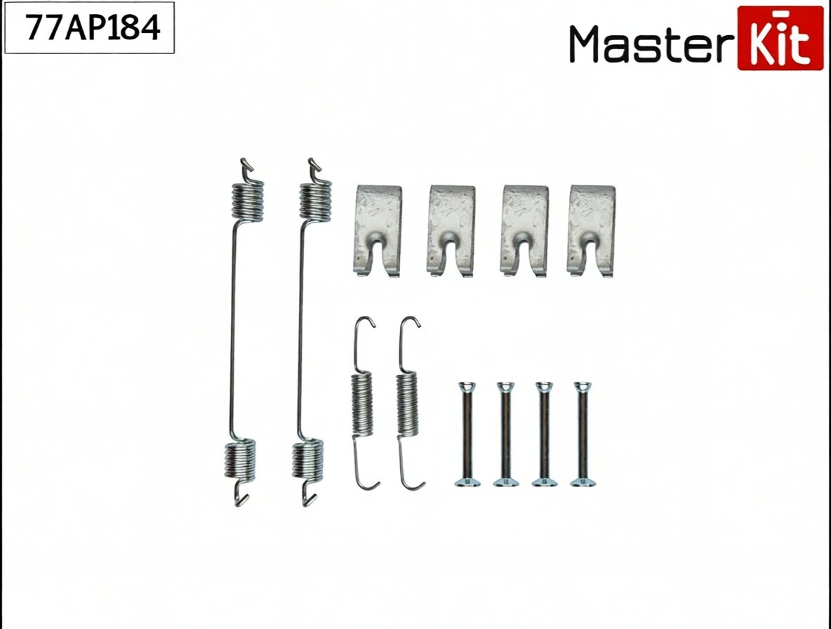 Комплект установочный тормозных колодок Nissan 77B0211FK MasterKit арт. 77AP184