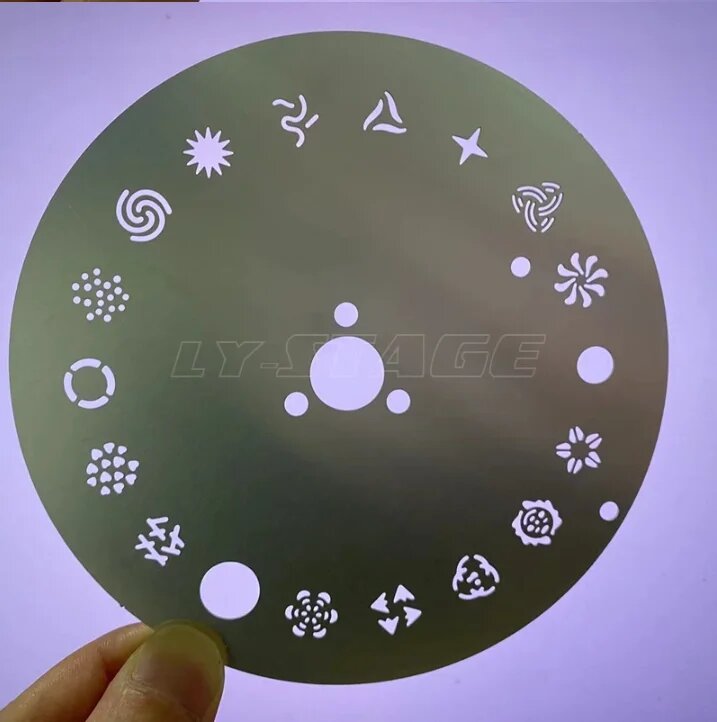 Диско-диск Gobo Wheel Type A для сцены 200Вт