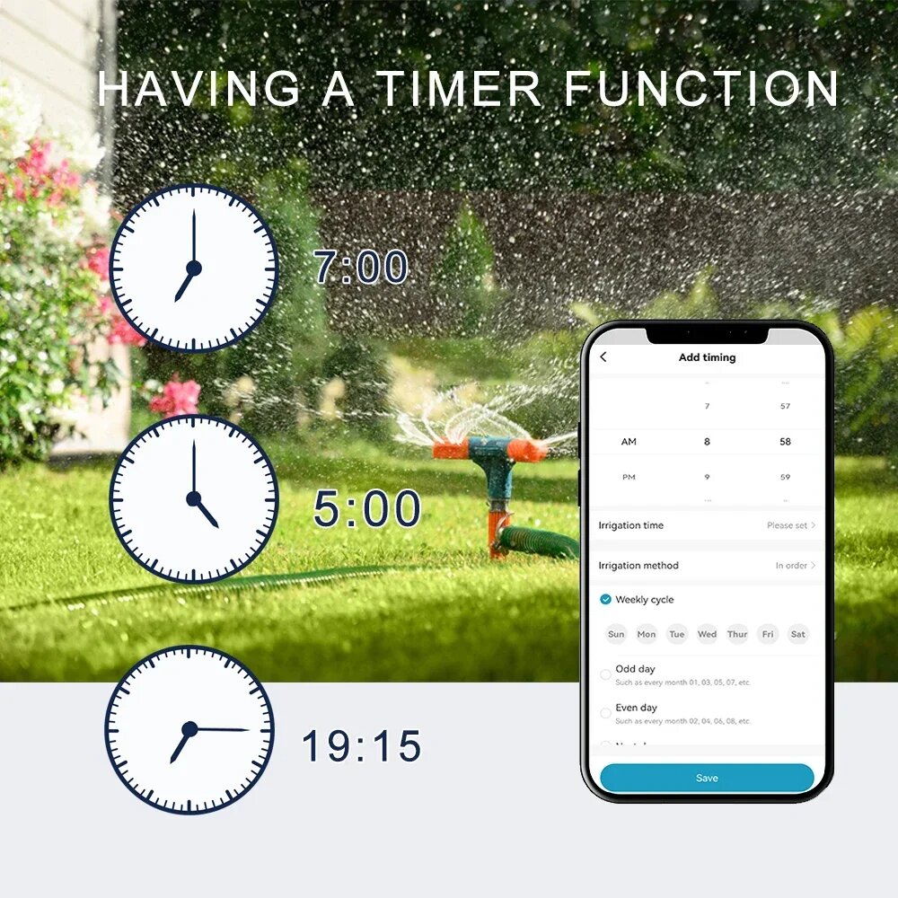 Smart Sprinkler Controller 8 Zones, EU Plug — фото 1
