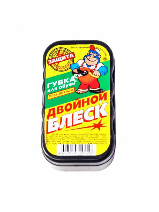 Губка для обуви 10шт в уп. (прозрачный)