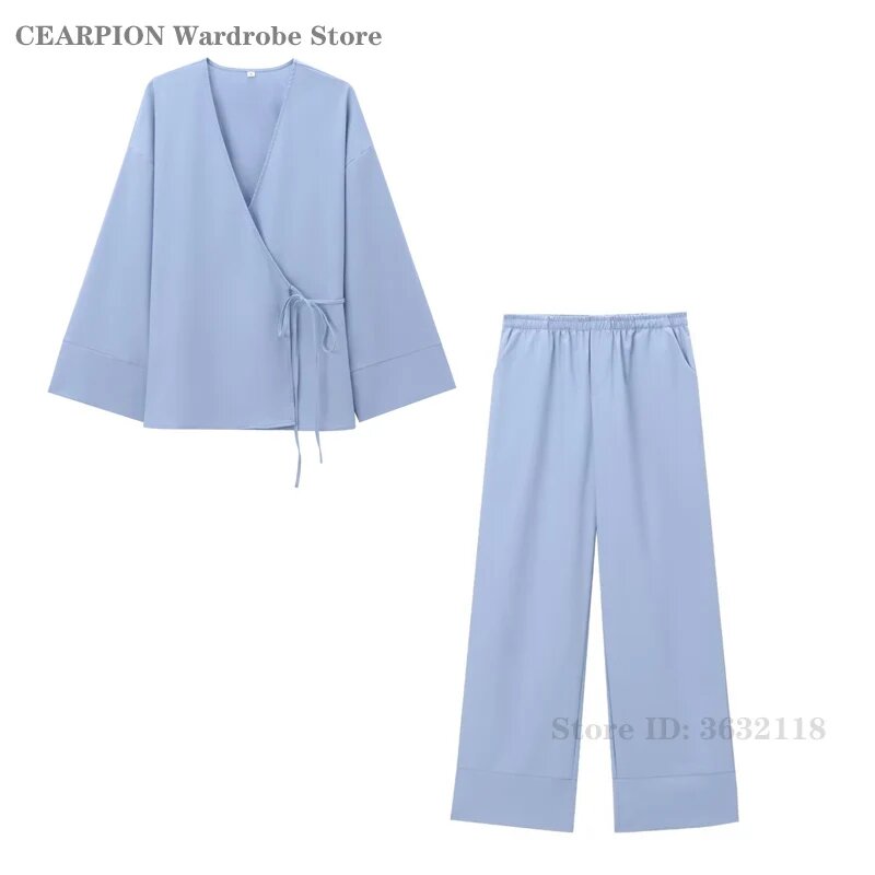 Женский костюм Тан CEARPION из полиэстера и хлопка L, Light blue Suit