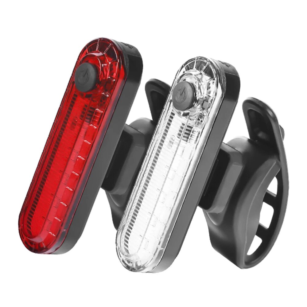 USB-фонарь для велосипеда красный
