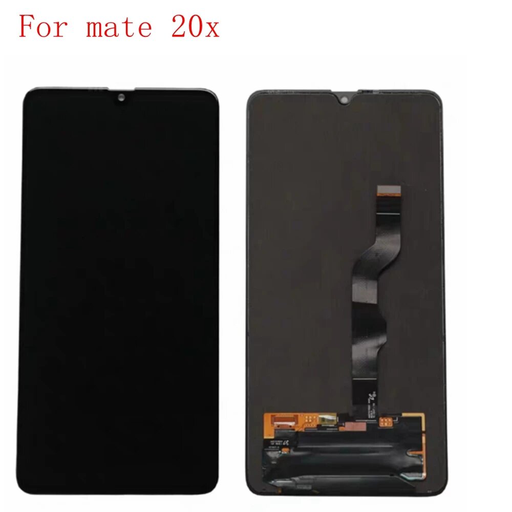 AMOLED-дисплей для Huawei Mate 20X, сенсорное стекло, рамка, полный комплект для Mate20X, модели EVR-L29, EVR-AL00, EVR-TL00, EVR-N29