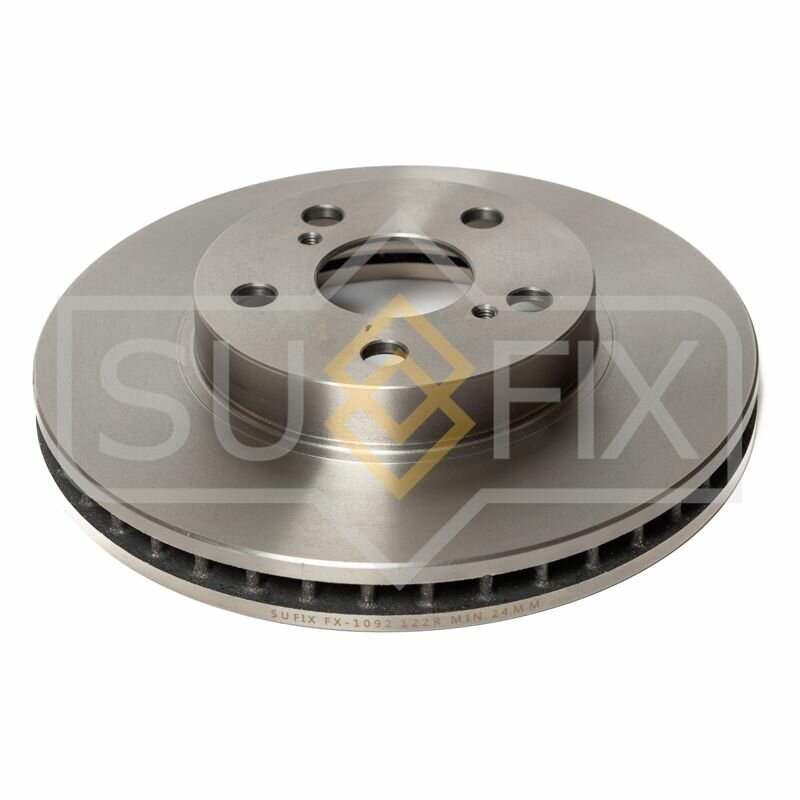 SUFIX Диск тормозной вентилируемый передний (255x25) TOYOTA Carina E(T19)1.6-2.0D 92-97 / Caldina(T19/T21) 1.8-2.0D 92-02 / Celica 1.8 93-05
