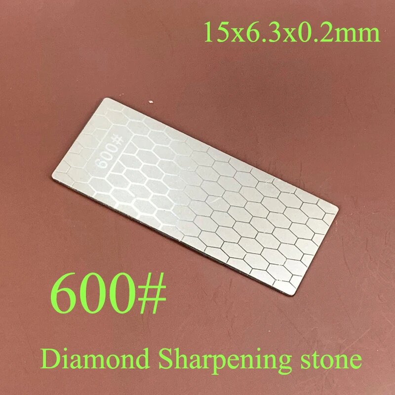 Алмазный точильный камень 600# Honeycomb 15x6.3x0.2mm