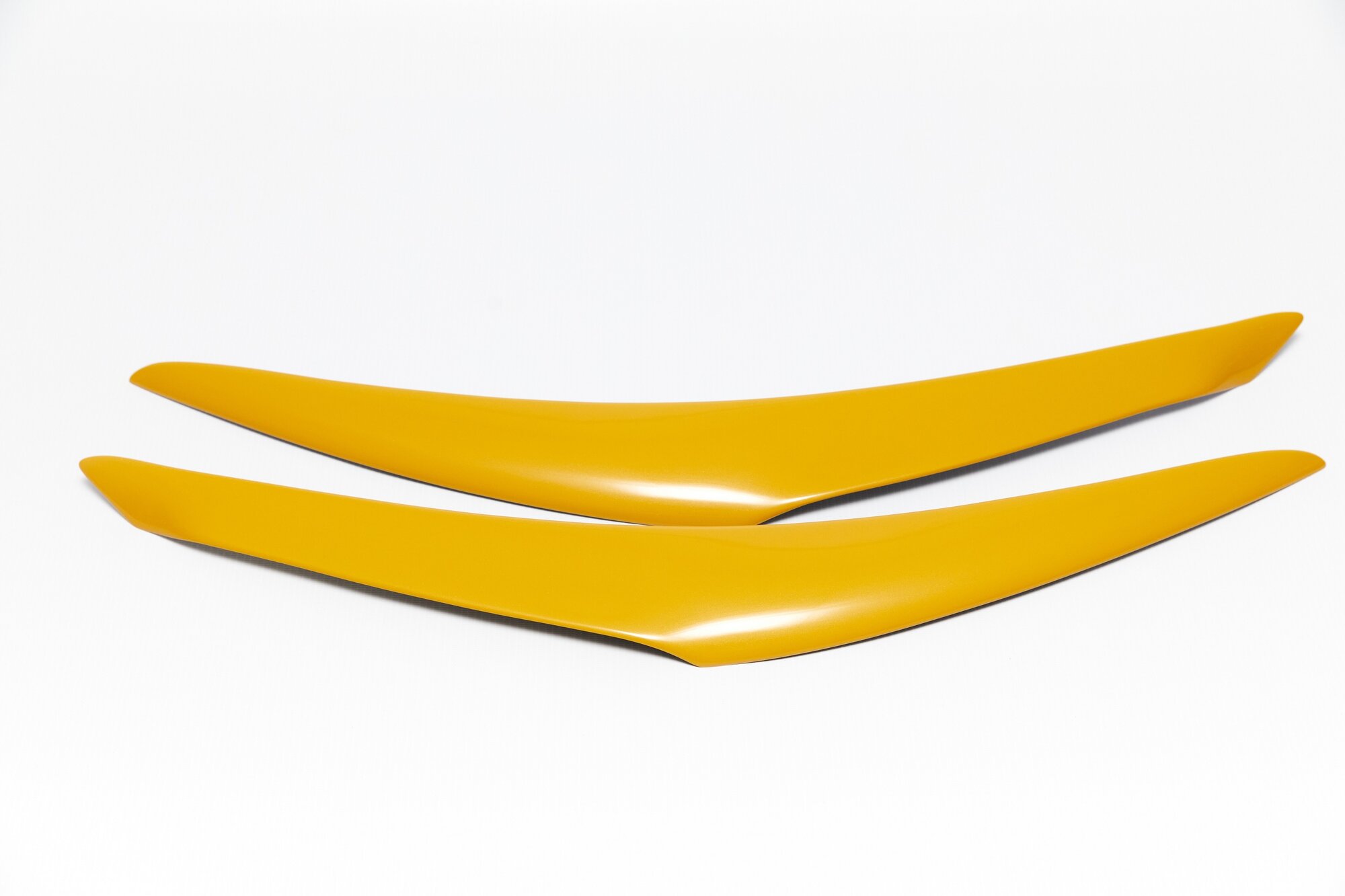 Ресницы передние для киа ceed 2 jd 2012-2018 абс пластик Цвет aay urban yellow желтый
