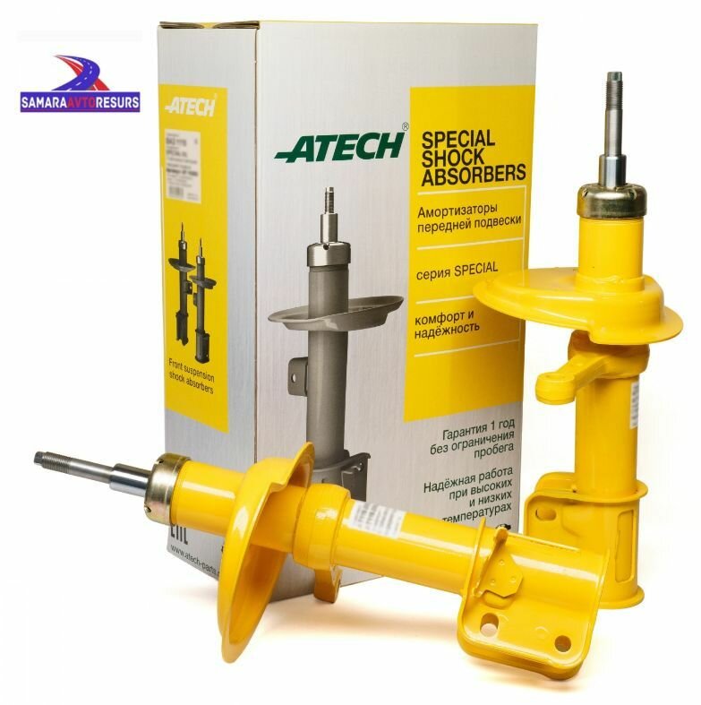 Амортизатор передней подвески "ATECH" SPECIAL-OIL лада 2110, 2111, 2112 (2 шт) масляные (к-т)