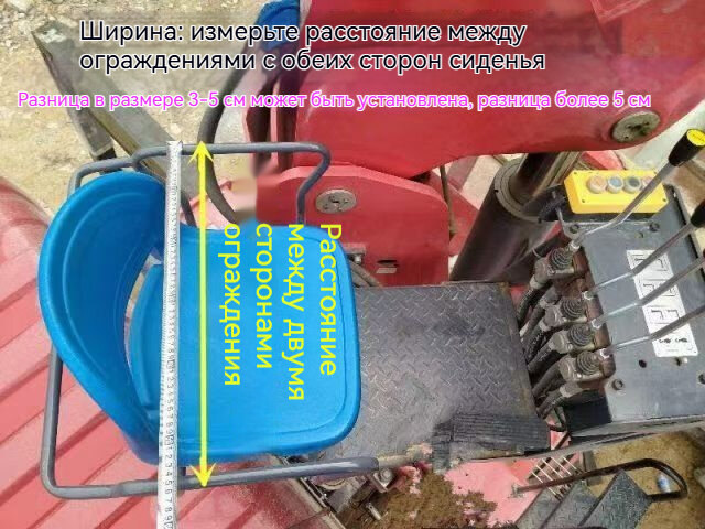 Тент оператора для КМУ, ширина 60 см, универсальный, водонепроницаемый, из брезента с несъёмным креплением — фото 1