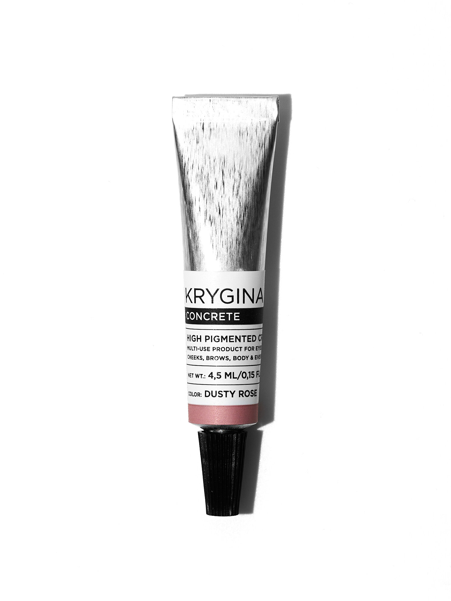 KRYGINA cosmetics Помада для губ матовая, румяна кремовые для лица, тени для век, Concrete Dusty Rose