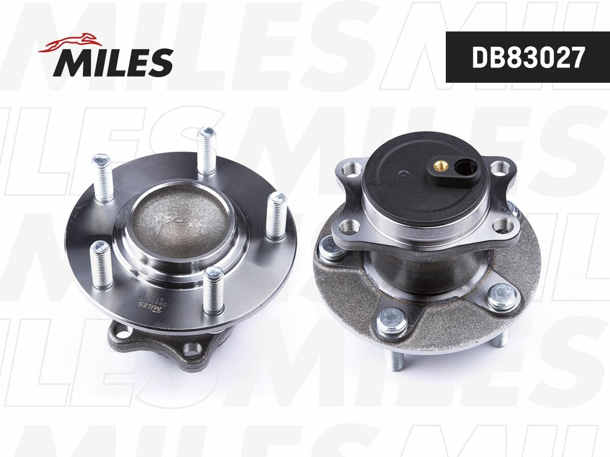 MILES Ступица колеса задняя с подшипником MITSUBISHI LANCER X/ASX/CHRYSLER/DOODGE/JEEP 06- (SKF VKBA7417) DB83027