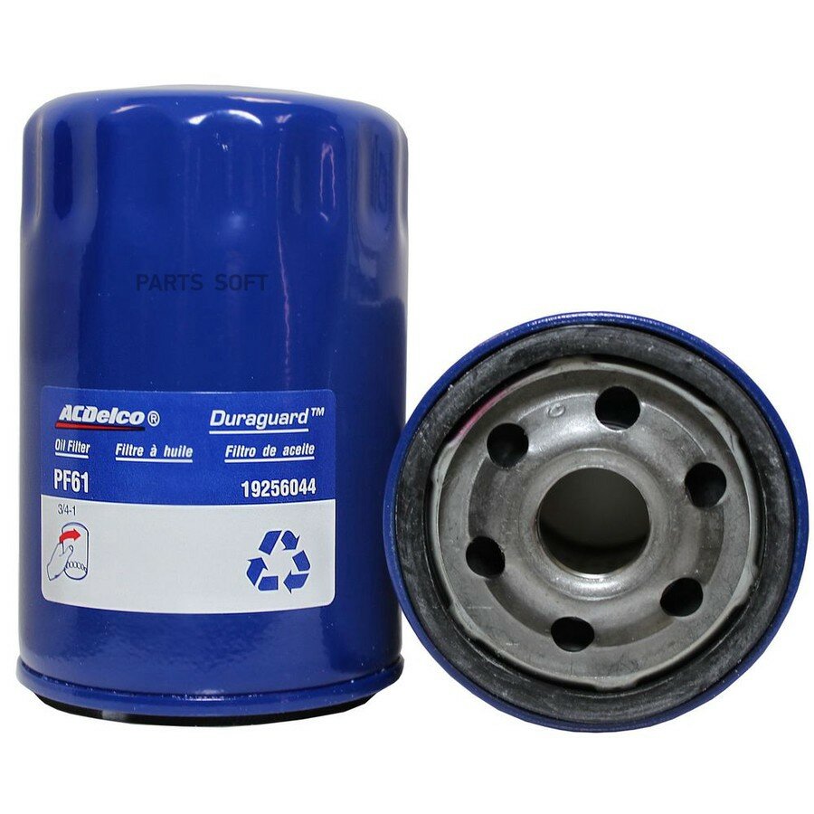 Фильтр масляный от официального дистрибьютора, ACDELCO, артикул PF61