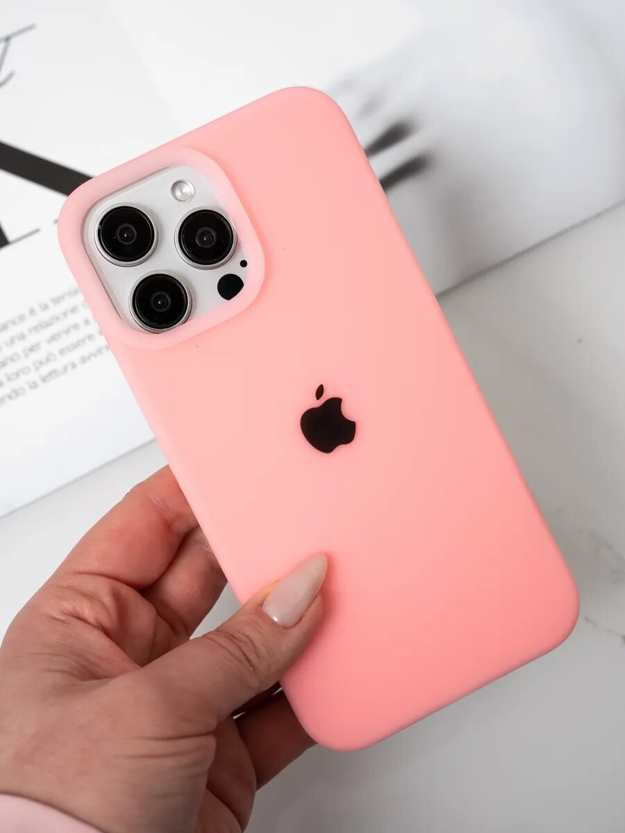 Чехол О'кейси, для iPhone 13 Pro Max, защита камеры, с принтом, розовый