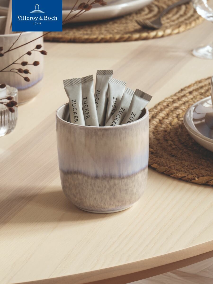 Сахарница 370 мл, Perlemor Sand, like. by Villeroy & Boch, Премиум-Фарфор