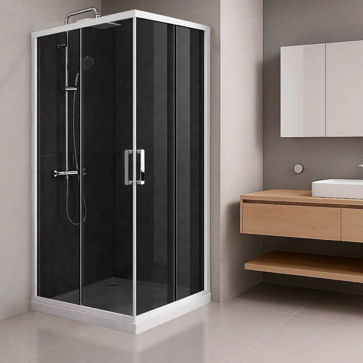 Душевой уголок Royal Bath HPD 85х85 RB85HPD-G