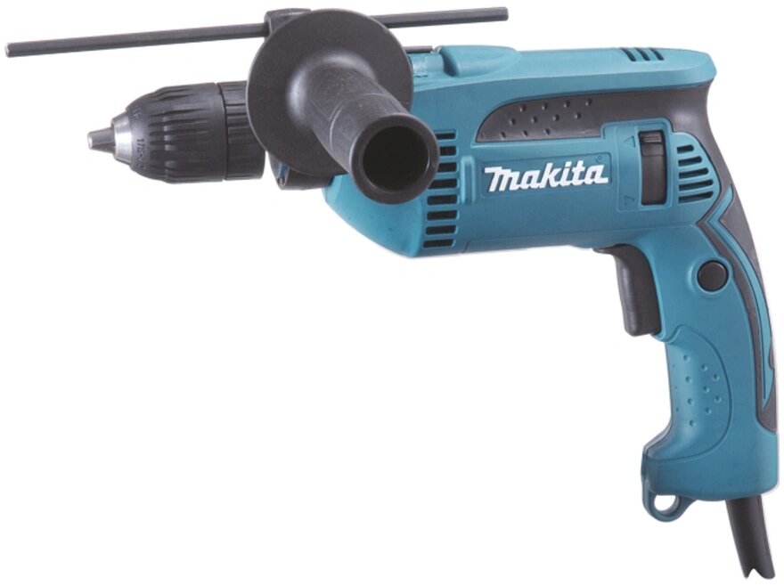 Дрель ударная Makita HP1641 680Вт патрон: быстроз