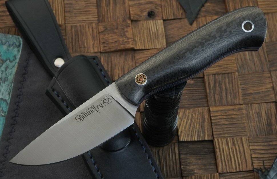 Нож Symmetry Knives Ходок, сталь Elmax, рукоять карбон