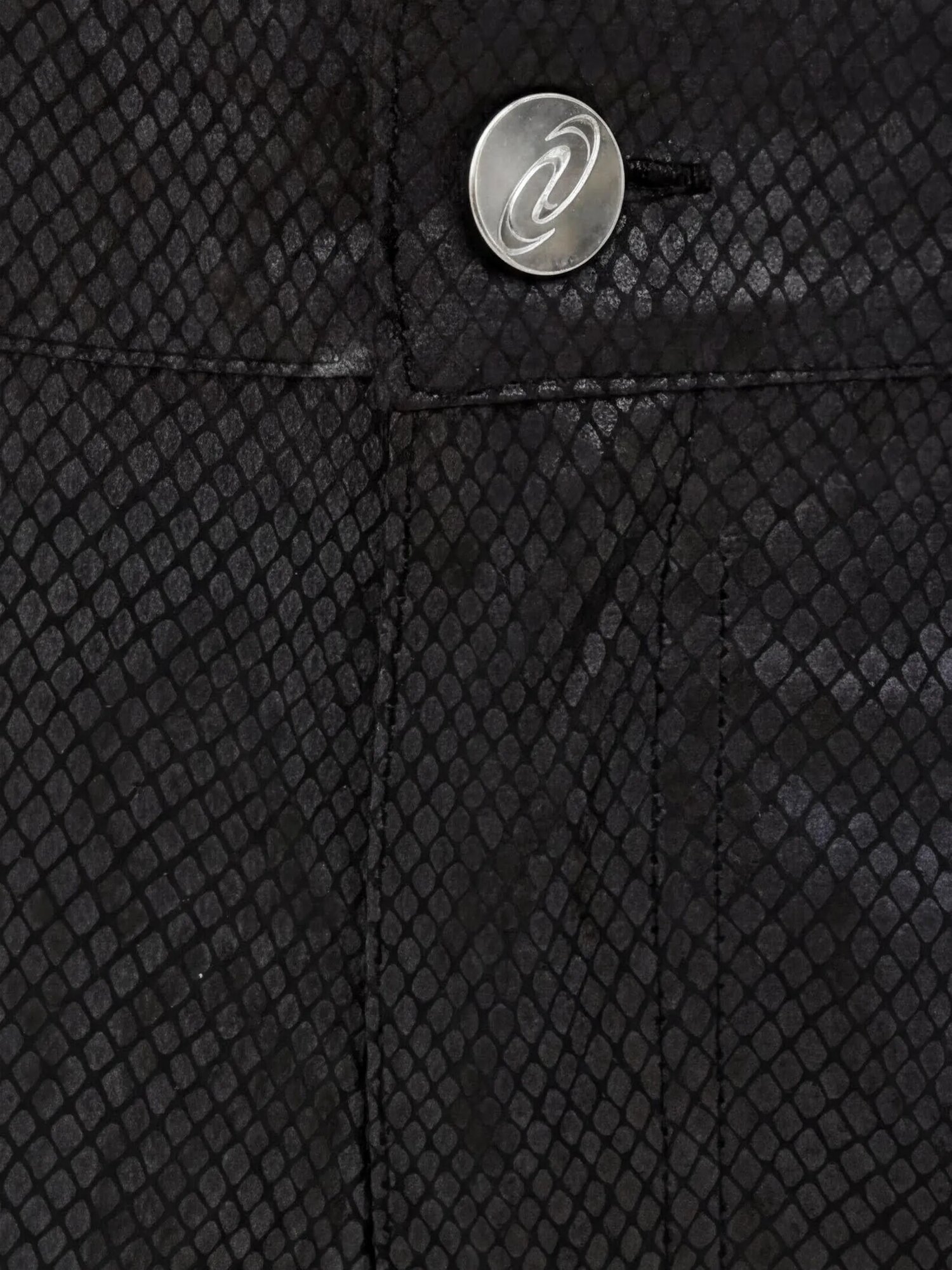 Брюки  Textured trousers, размер 38, black/black — фото 1