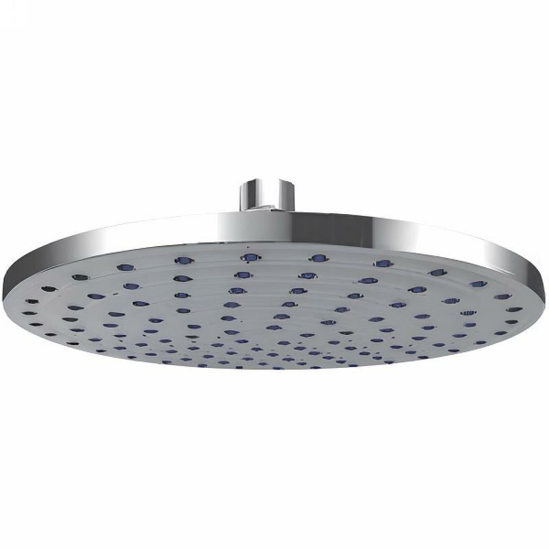 Верхний душ Frap F15 200х200 мм, хром, на кронштейн, 1 вид струи