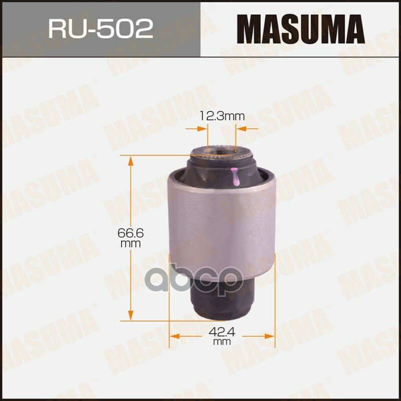 Сайлентблок MASUMA AVENSIS /AZT2# rear low Masuma арт. RU502