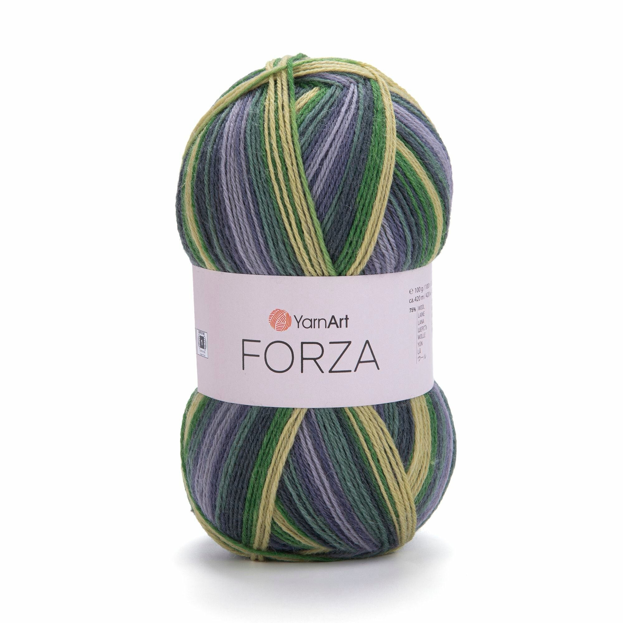 Пряжа YarnArt Forza 2505 (2 мотка 100г/420м)