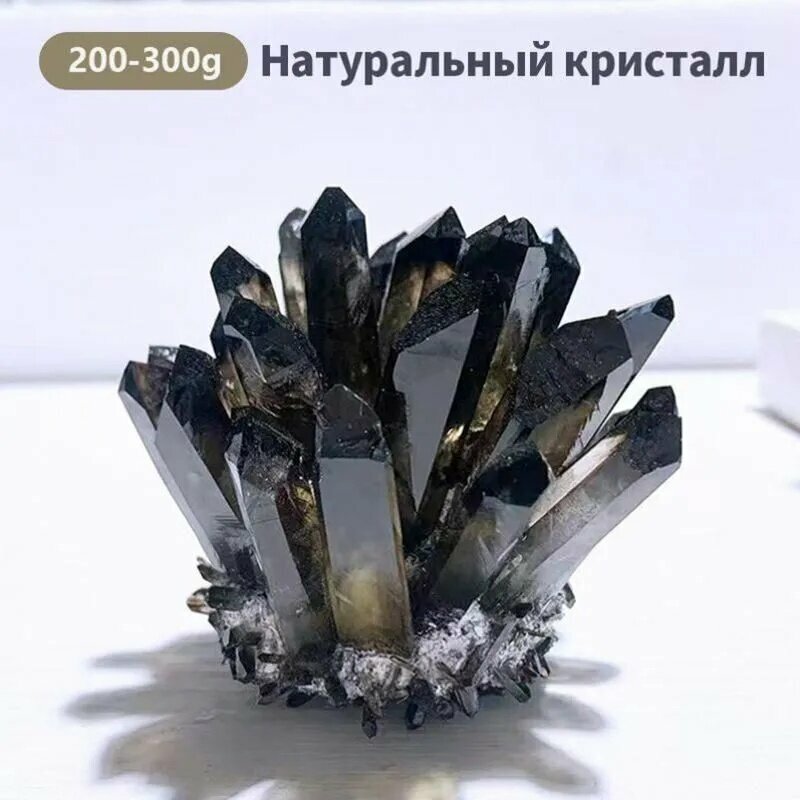 Друза натуральный празиолит зеленый кварц