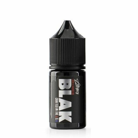 Allegory BLAK, black, Черная краска для татуировки, пигмент black Ink 1 oz - 30 мл черный пигмент для тату 30 мл